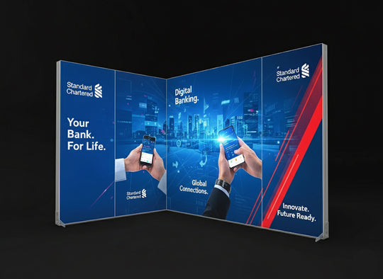 3x2m Lightbox Exhibition Stand 1 – Lightbox Displays