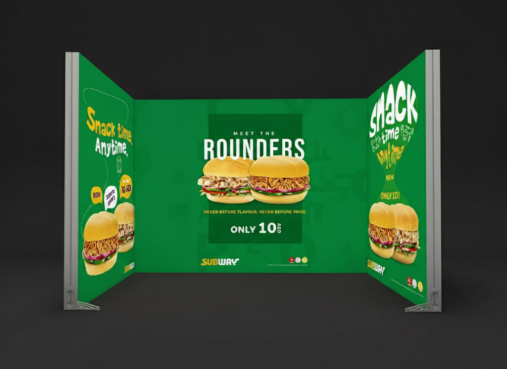 3x2m Lightbox Exhibition Stand 5 – Lightbox Displays