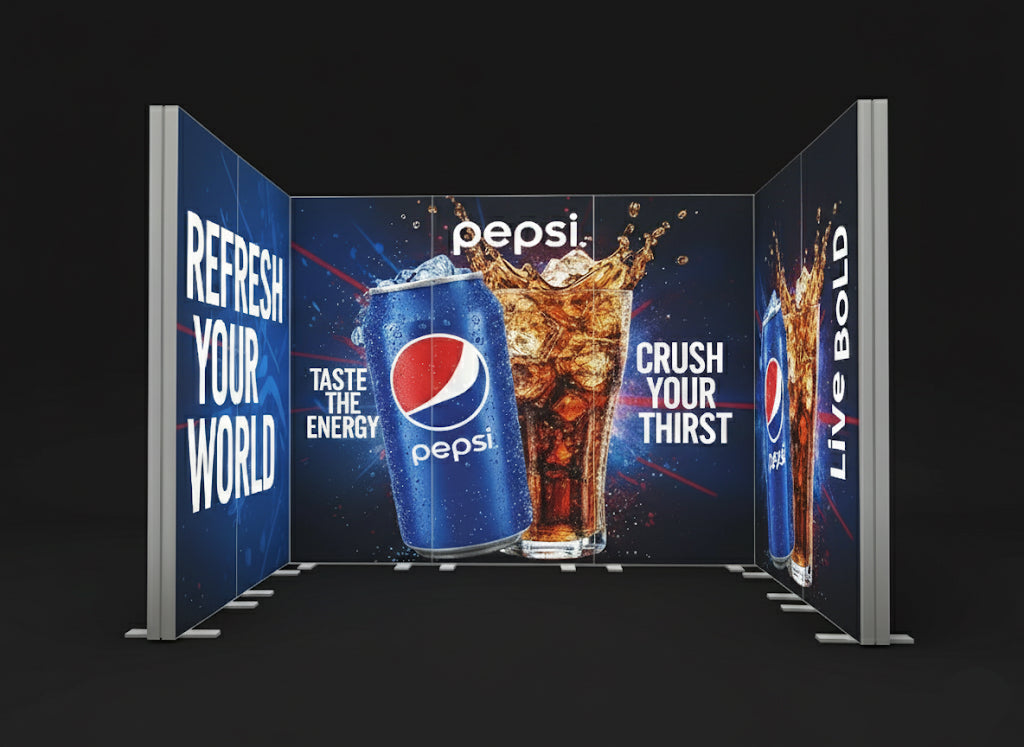 3x2m Lightbox Exhibition Stand 4 – Lightbox Displays